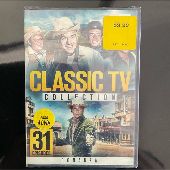 Media | New Bonanza Classic Tv Collection 4 Dvd Set Factory Sealed ...
